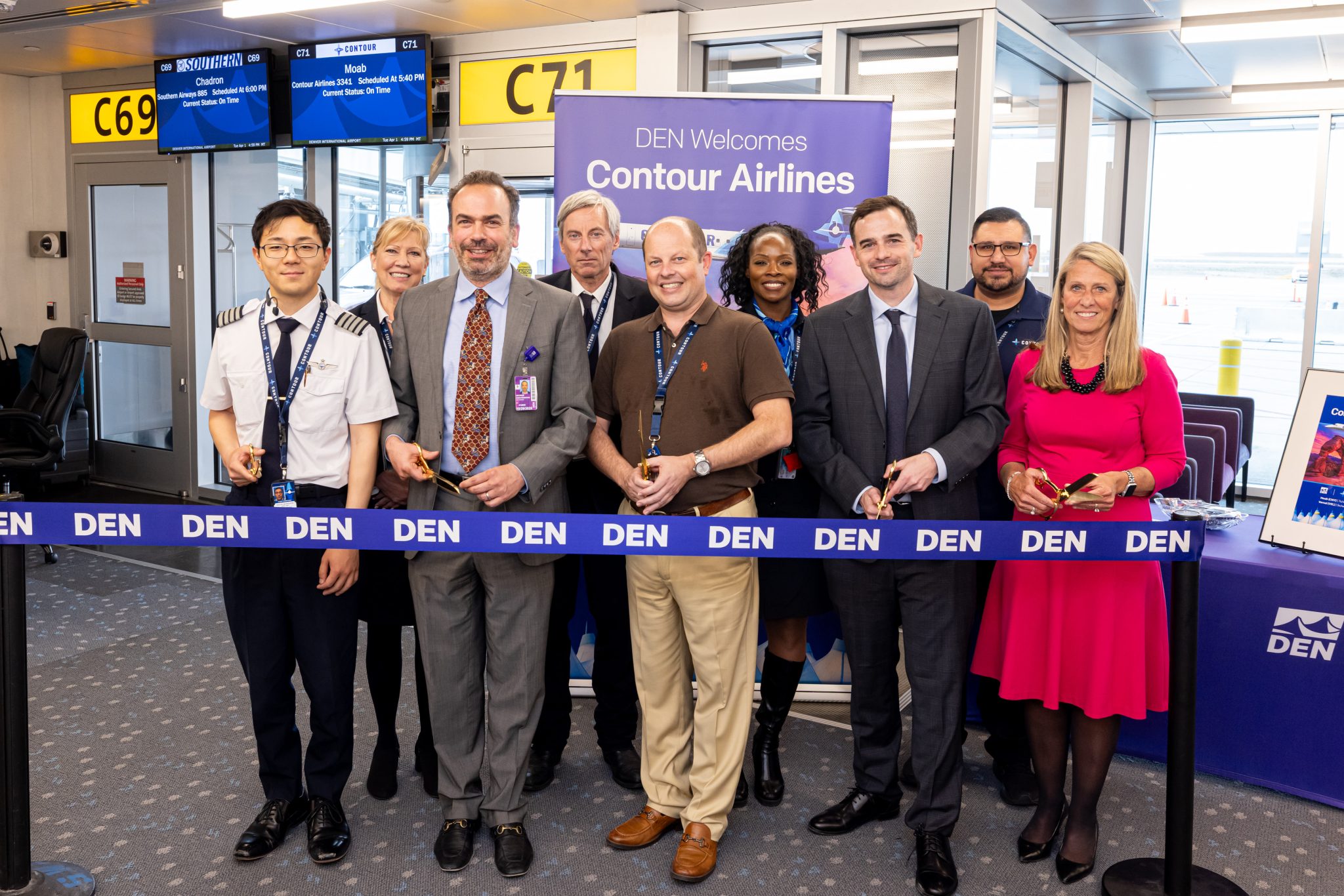 DEN Welcomes Contour Airlines | Denver International Airport