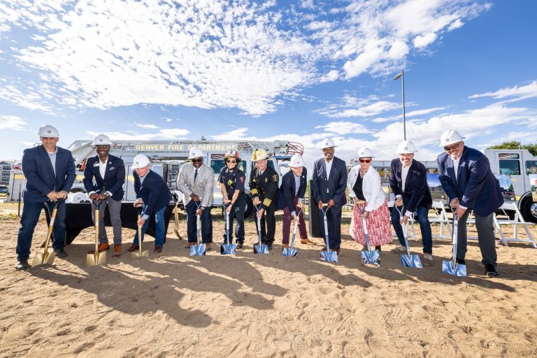 DFD, DEN and DOTI break ground on new bond-funded Fire Station No. 40 ...